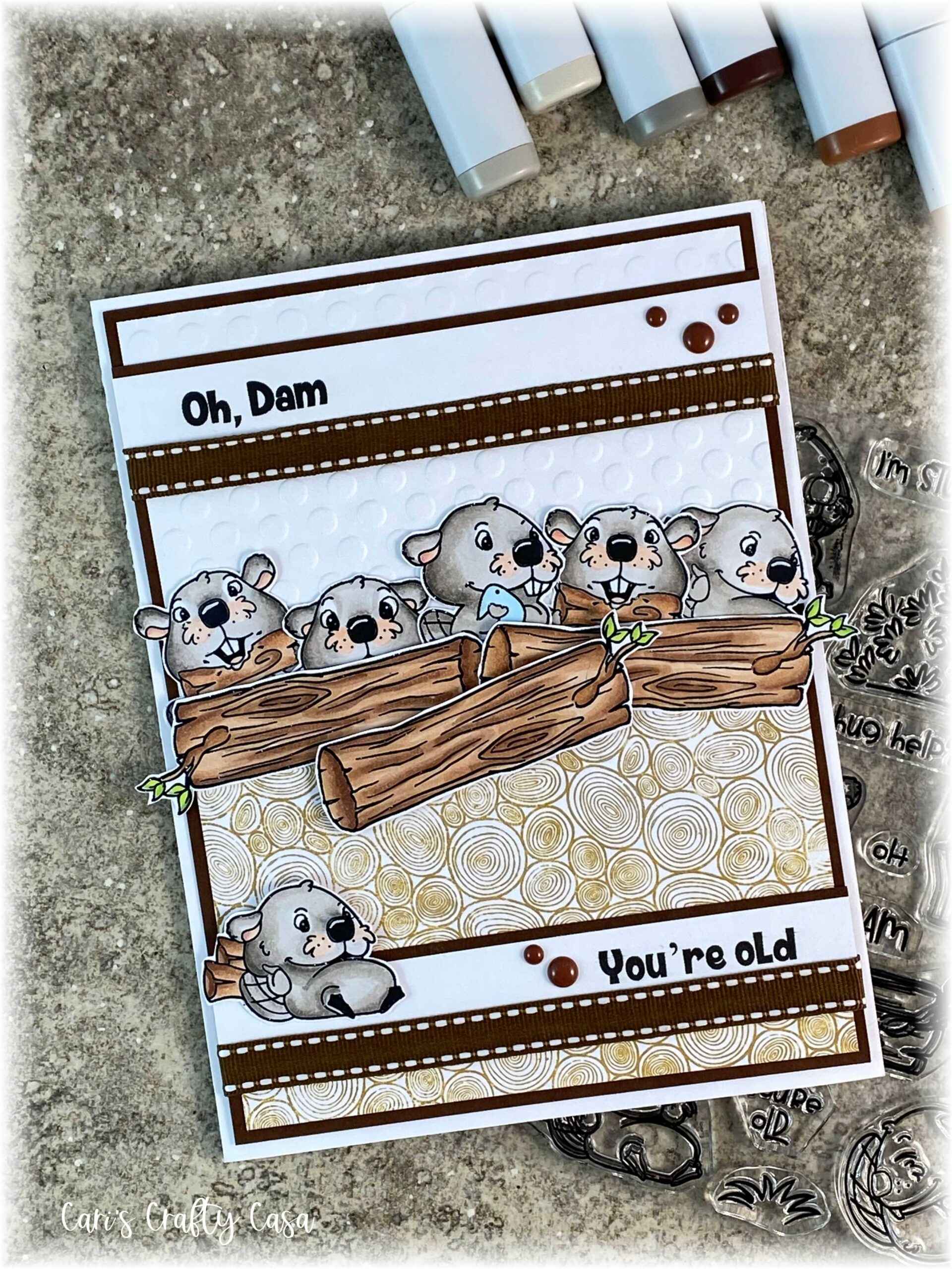 Dam....You're Old - Color * Craft * Create * Repeat