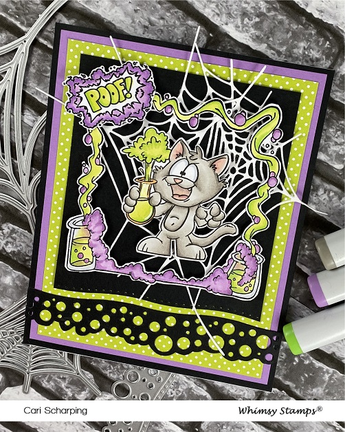 Poof...You're Old Halloween and Birthday Card