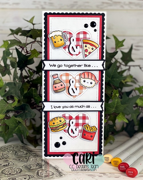 The Perfect Pair Handmade Valentine's Day Card