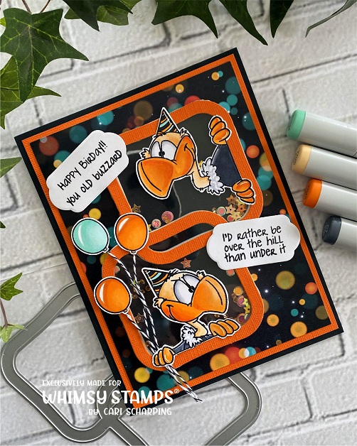 You Ol' Buzzard Handmade Birthday Card