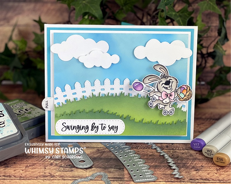 Wheeeee! Handmade Easter Card