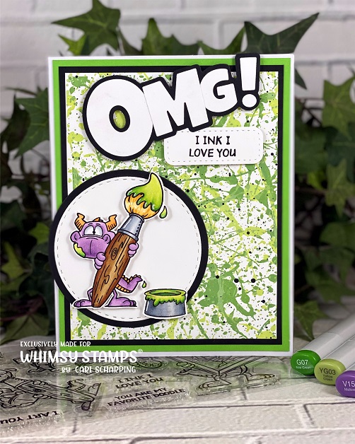 Wild Thing... I Ink I Love You Handmade Card