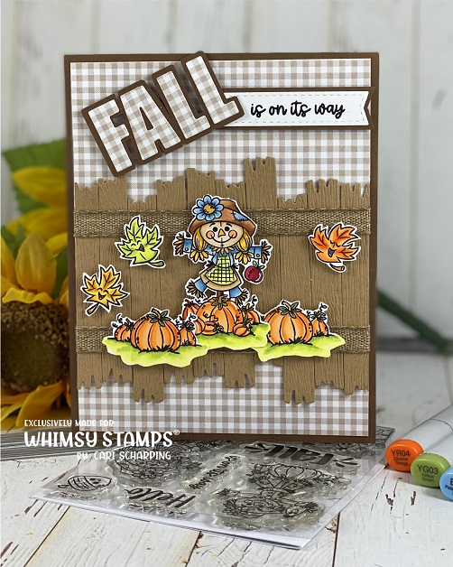 Happy Fall Y'All Handmade Autumn Card