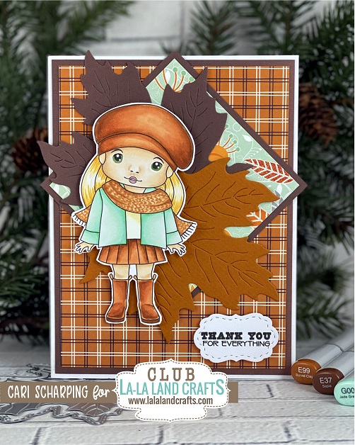 LLLC October Club Kit Handcrafted Cards