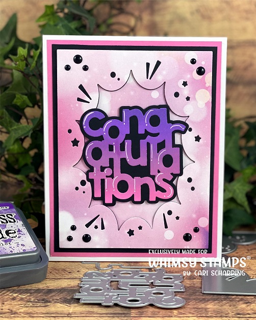Let's Celebrate Handcrafted Celebration Card