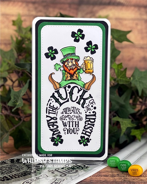 Luck of the Irish Handcrafted St. Patrick's Day Card