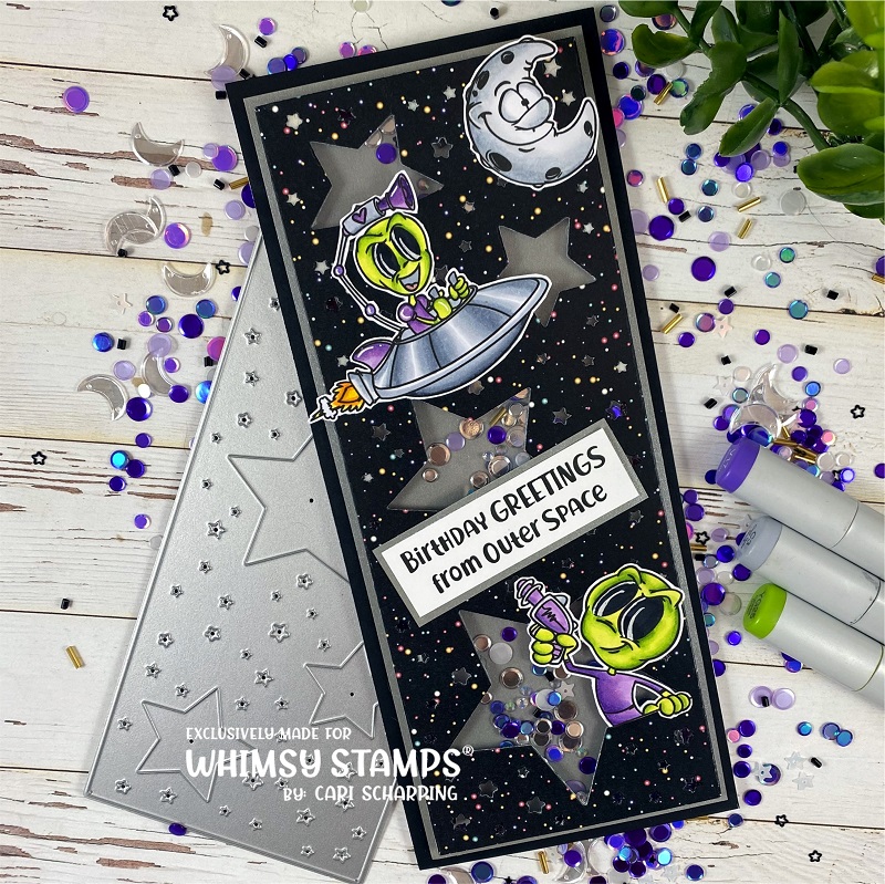 Birthday Greetings Earthling Handcrafted Birthday Card