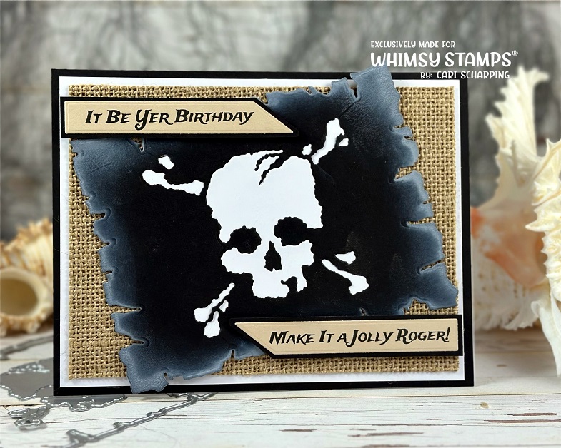 Have a Jolly Roger Handcrafted Birthday Card