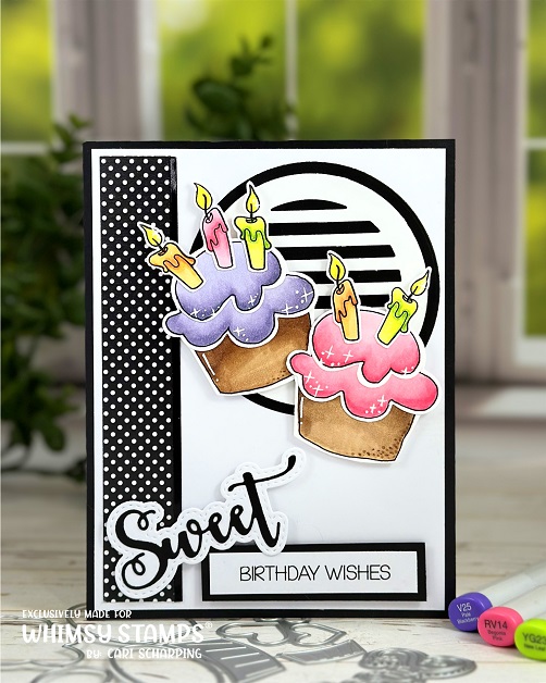 Sweet Birthday Wishes Handcrafted Birthday Card