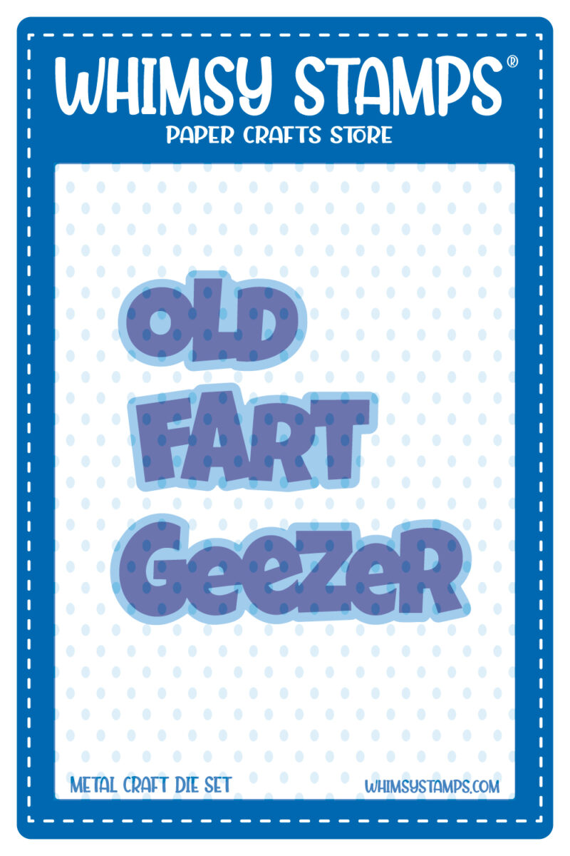You Old Geezer Handcrafted Birthday Card