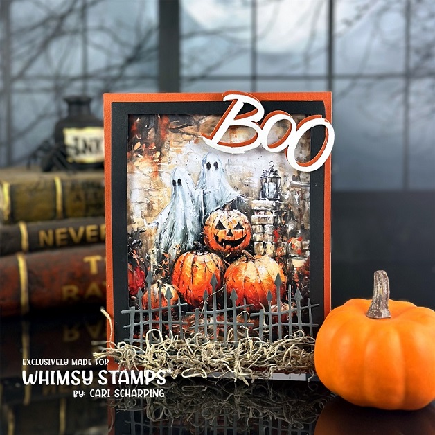 Boo to You Handcrafted Halloween Card