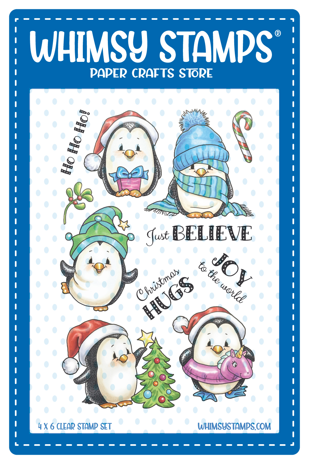 Winter is Coming Handcrafted Christmas Card