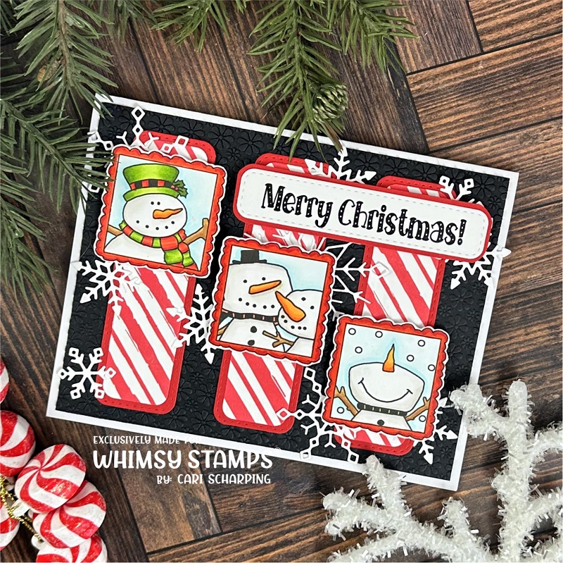 We Want Snow! Handcrafted Christmas Card